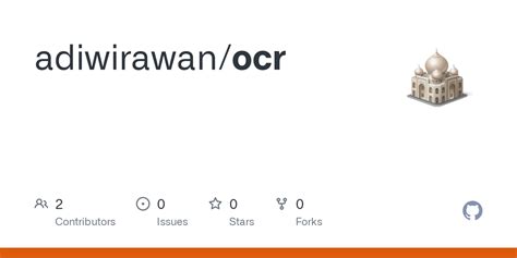 GitHub Adiwirawan Ocr