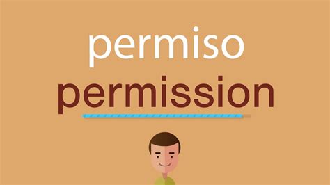 Cómo Se Dice Permiso En Inglés Youtube