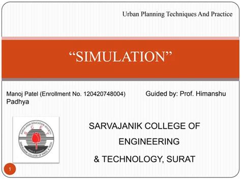 System Modeling And Simulation Introduction Pptx