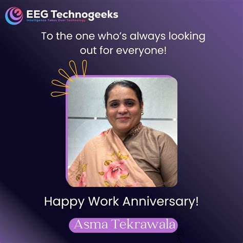 Eeg Technogeeks On Linkedin Happy Work Anniversary To The Heart Of Our