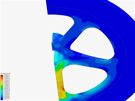 Tutorial Nonlinear Analysis Of A Wheel By 202312835 Simscale