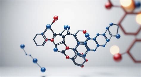 Premium Photo Genetic Architectures Abstract Dna Molecule And Hexagonal Structures Background