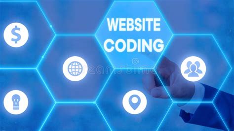 Conceptual Hand Writing Showing Website Coding Business Photo Showcasing System Of Symbols And