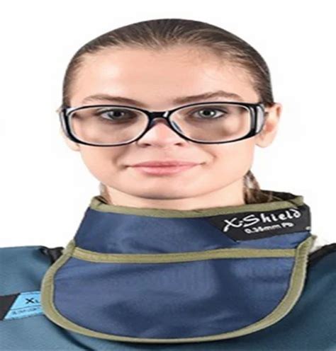 Vinyl Adult X Shield Thyroid Shield 035mm Lead Free Pb Free At