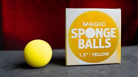 Magic Sponge Balls 4pk Yellow 15 By Murphys Magic Magic Trick