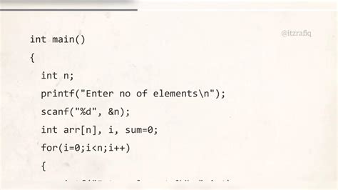 Chapter Arrays In C Important Questions For Half Yearly Exam