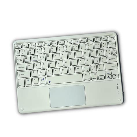 Teclado Bluetooth Con Touchpad Mouse