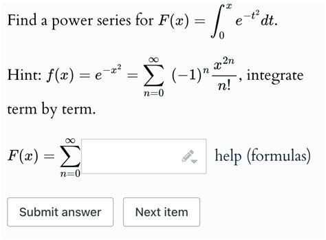 Solved Use Series Approximation To Approximate TheFind A Chegg Com