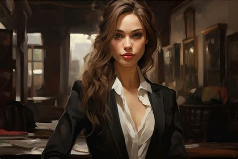 Business Woman Lady Generate Ai
