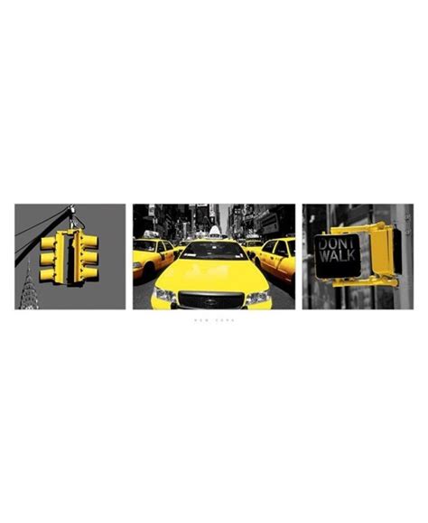 НЮ ЙОРК ТРИПТИХ В ЖЪЛТО слим