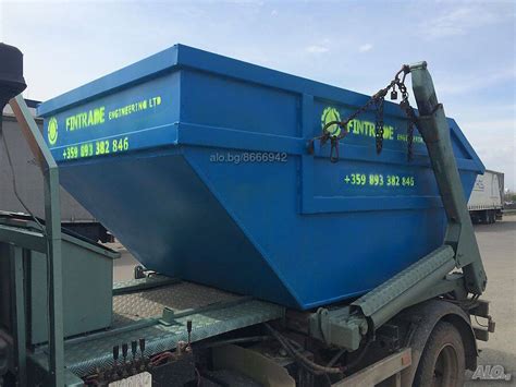 Контейнери за депониране на строителни отпадъци Извозване на боклук Сметосъбиране и из