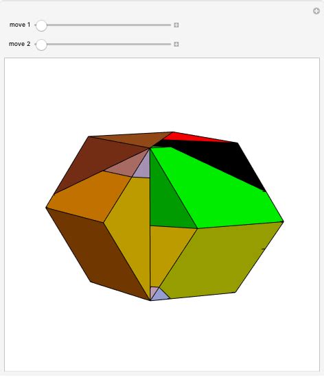 Calendar On A Bilinski Dodecahedron Wolfram Demonstrations Project