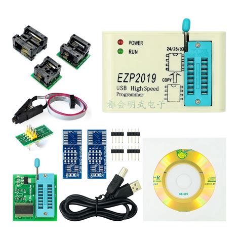 ezp2019 high speed spi flash programmer 24 25 93 bios 25t80 burning