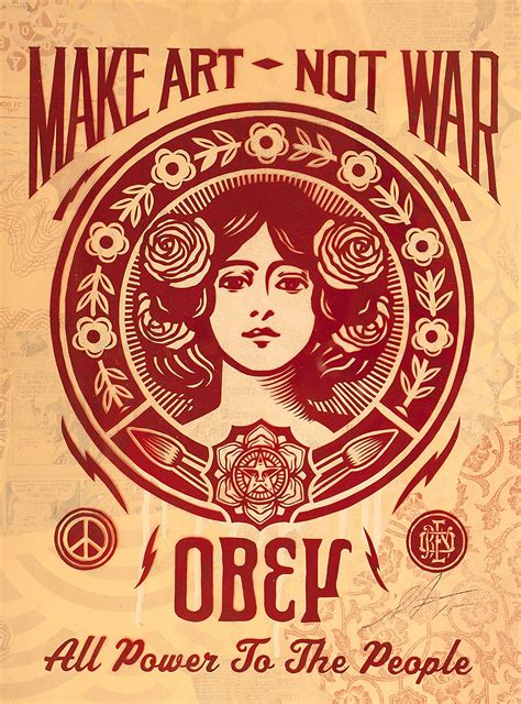 Savethenea Obey Giant Obey Art Poster Art Shepard Fairey Art