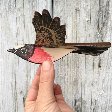 Scarlet Robin Bird Mobile Shop The Nest Birdlife Australia