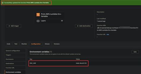 Getting Started With Aws Lambda Environment Variables
