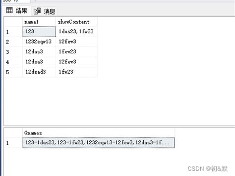 MSSQL字段按照符号拼接显示 mssql 逗号拼接 CSDN博客