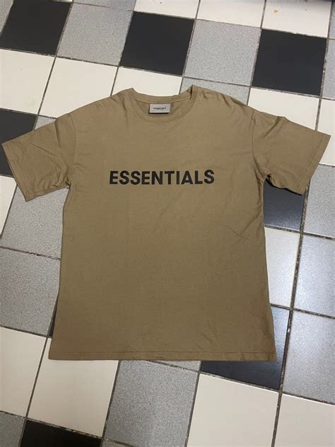 Essentials Fog Tee Mens Fashion Activewear On Carousell