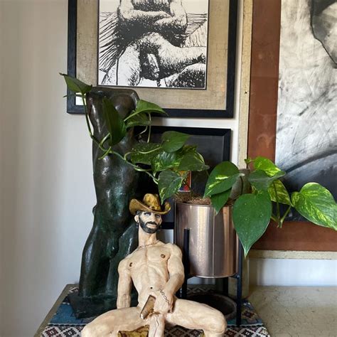 Gay Male Art Male Sculpture Male Figurine Man Body Statue Queer