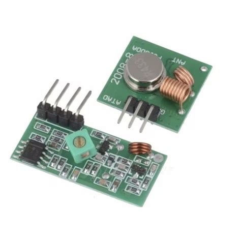 Комплект Rf предавател и приемник на 433mhz Безжични модули Electronic Evolution