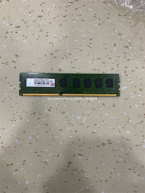 Ram Ddr3 8g Price 1500 In Tuek Thla Saensokh Phnom Penh Cambodia