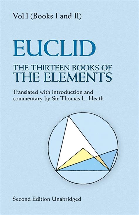 The Thirteen Books Of The Elements Volume 1 Books 1 And 2 The Thirteen Books Of The Elements Volume 1 Books 1 And 2