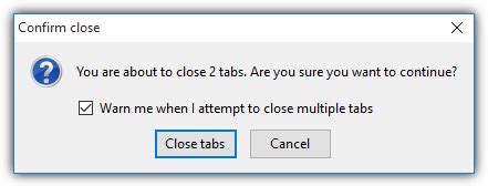 How to Get Firefox Ask Before Closing Multiple Tabs