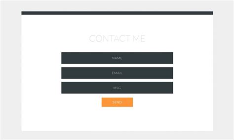 22 Javascript Contact Form Page Design Example Onaircode