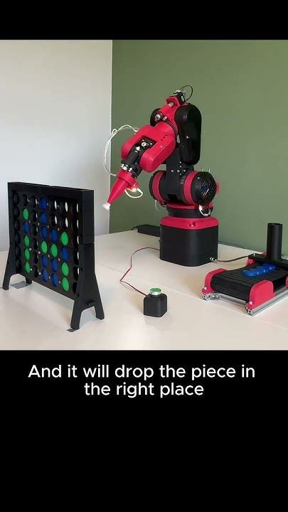 Playing Connect4 Against A 3d Printed Robotic Arm 3dprinting Robot