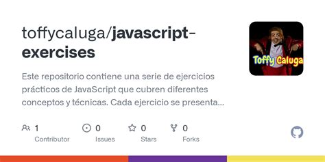 Github Toffycalugajavascript Exercises Este Repositorio Contiene