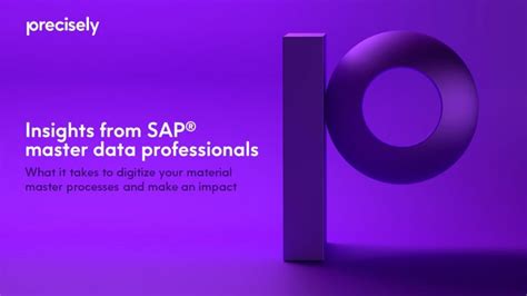 automating sap® master data processes make an impact with master data