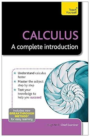 Calculus A Complete Introduction Teach Yourself Amazon Co Uk Neill