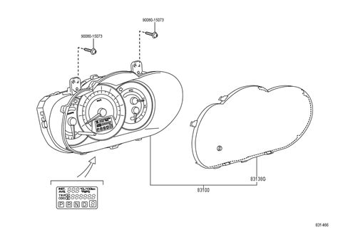 Combination Meter Assembly 83800 0r021