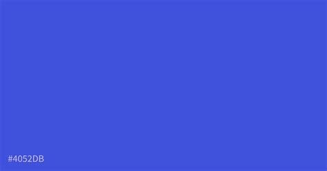 4052db Hex Color Shades And Complementary Colors