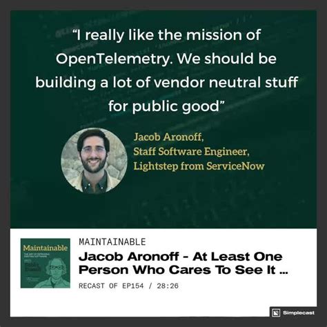 maintainable software podcast on linkedin technicaldebt legacycode