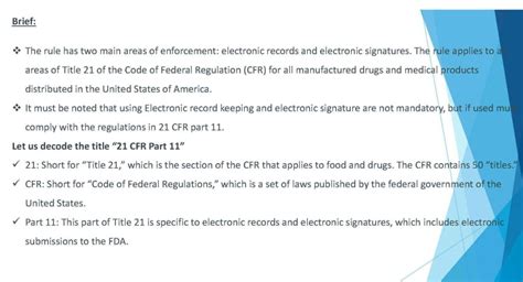 Cfr Part Compliance Checklist Flair Pharma The Knowledge Kit