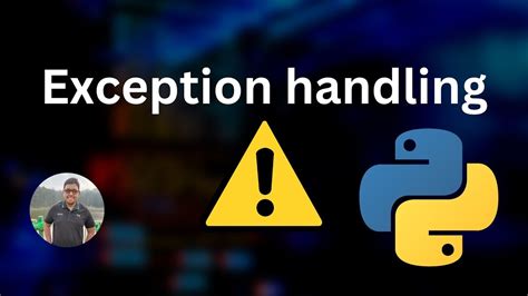 Exception Handling In Python YouTube