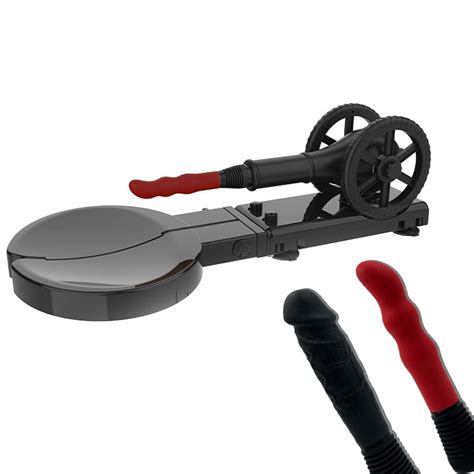 Cannon Shaped Thrusting Dildo Machine With Dildos And Remote Control
