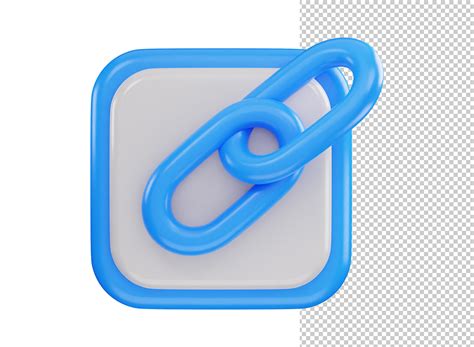 Link Chain Icon 3d Rendering Graphic By Crop3dbusiness · Creative Fabrica