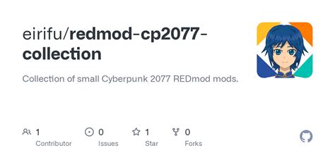 Github Eirifu Redmod Cp2077 Collection Collection Of Small Cyberpunk