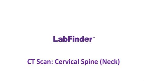 Ct Scan Cervical Spine Neck Pdf