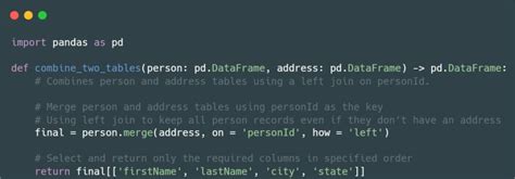 just wrapped up a neat function that combines two dataframes with a