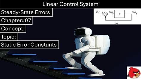 Linear Control System Chapter07 Static Error Constants Steady