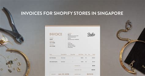 Invoices For Shopify Stores In Singapore Sufio