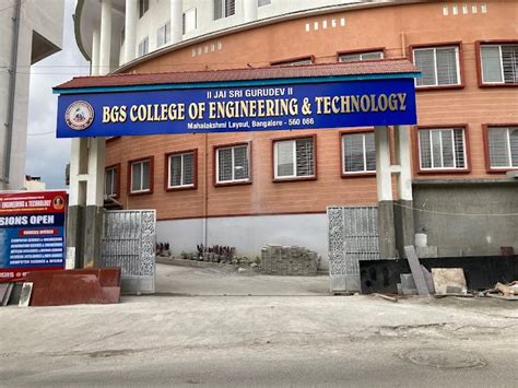 Bgs Institute Of Technology Bangalore Courses Fees Structure And Admission 2024 Courses