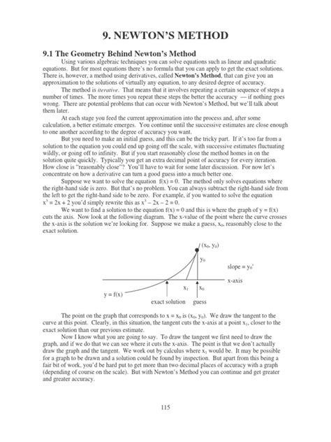 Pdf Calculus Newtons Method Dokumentips