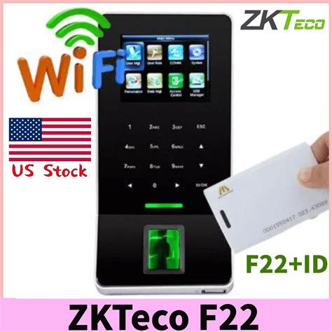 Zkteco F TCP IP Fingerprint Time Clock Access Control With EM ID Card WIFI Walmart