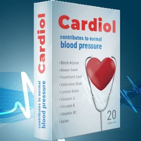 Cardiol for the treatment of hypertension: composition, reviews ...