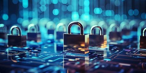 Premium Photo Utilizing Advanced Cybersecurity Technology To Safeguard Critical Data And