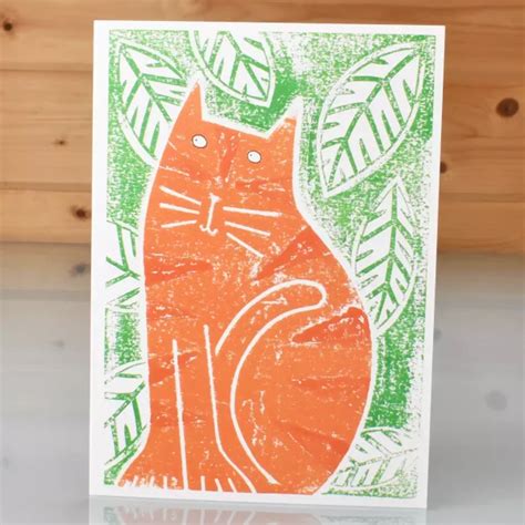 Ginger Cat Card